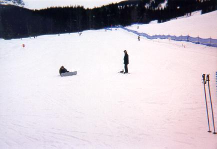 Snowboarding in Panorama, 1999